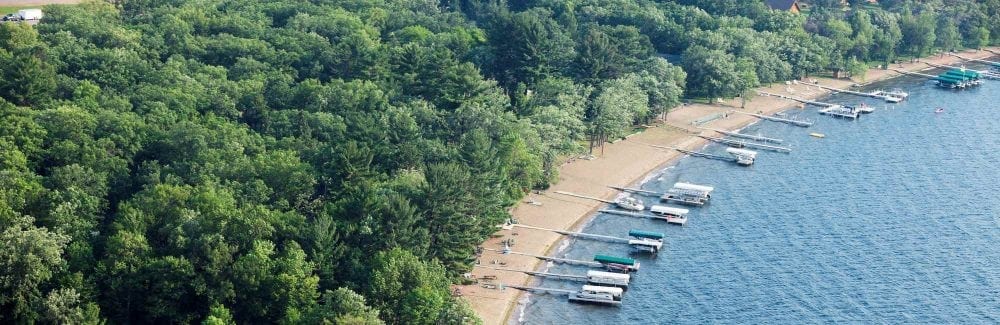 South Long Lake Map - Minnesota Lake Resorts - Lake Lodging MN