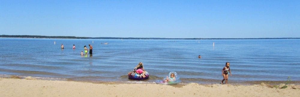 Brainerd Beaches - Public Swimming Beaches MN - Minnesota Sand Beaches ...